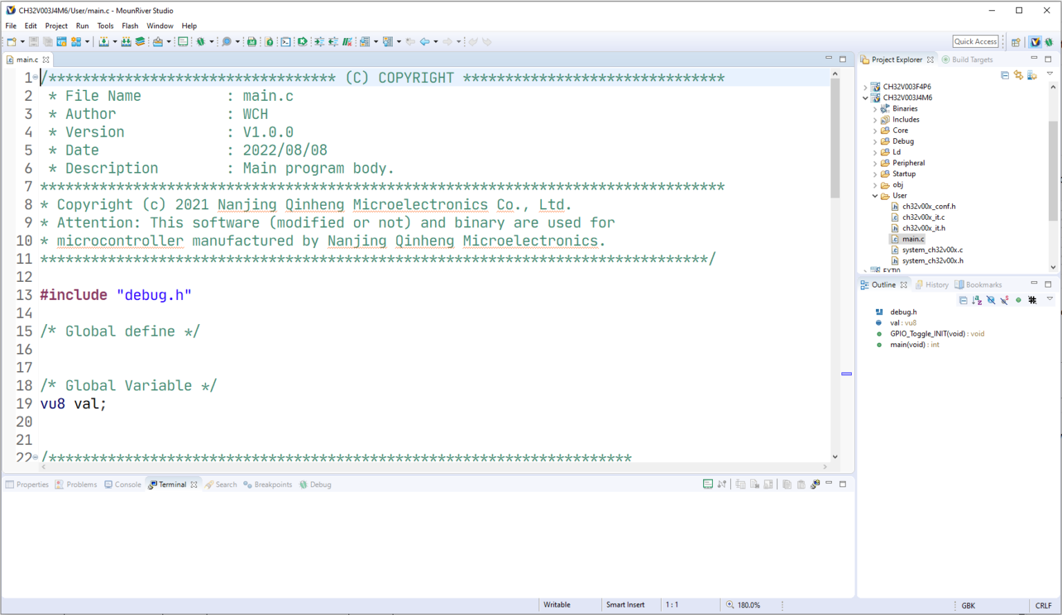 ทำความรู้จักกับ MounRiver Studio IDE - MAKER WITAWAT
