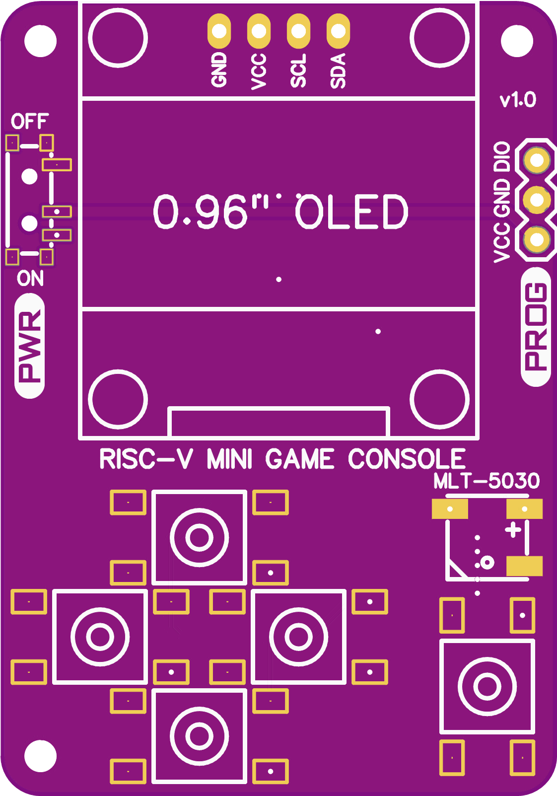[CH32V003] RISC-V Mini Game Console Opensource - MAKER WITAWAT