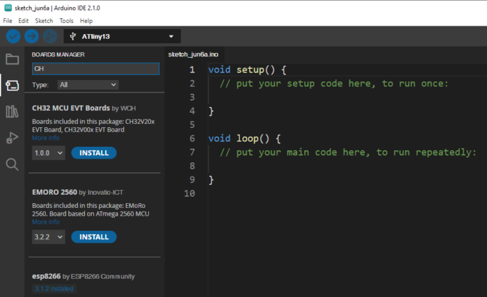 [CH32V003] กับการใช้งานบน Arduino IDE - MAKER WITAWAT