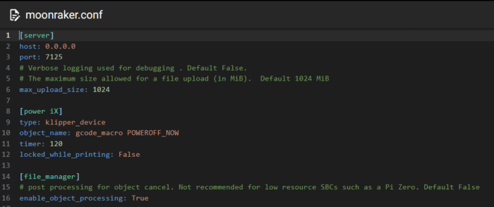 [3D PRINTER] Klipper exclude object mainsail - MAKER WITAWAT