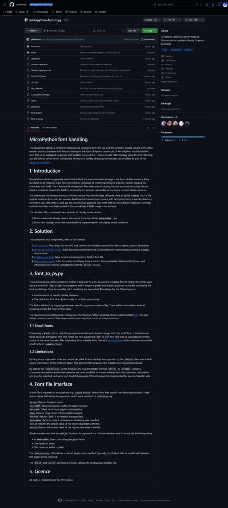 [MicroPython] จัดการ font ภาษาไทย และ ขยายขนาด font - MAKER WITAWAT